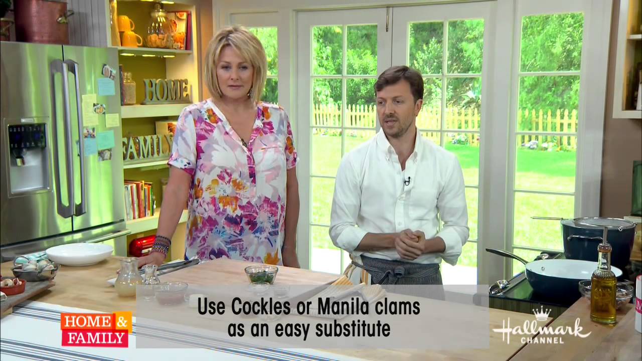 Edoardo Baldi makes Linguine con Vongole - YouTube