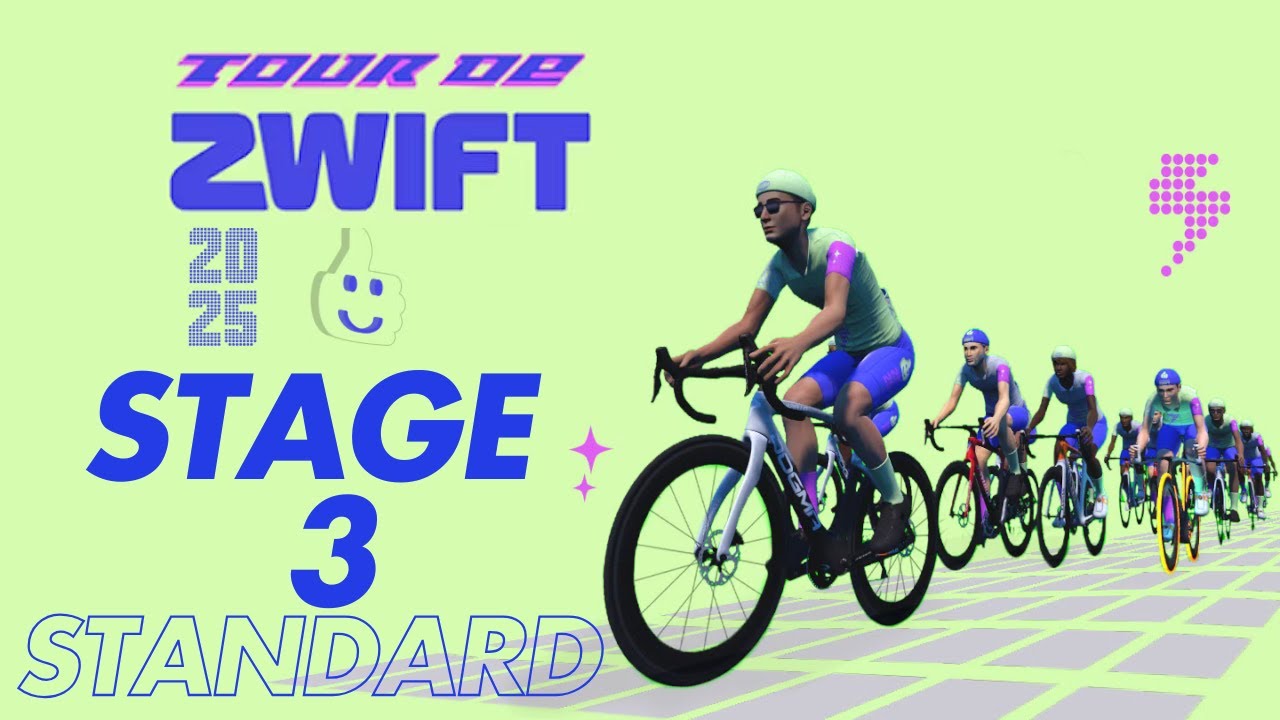 ZWIFT | TDZ 2025 | STAGE 3 | THE MAGNIFICENT 8 - YouTube