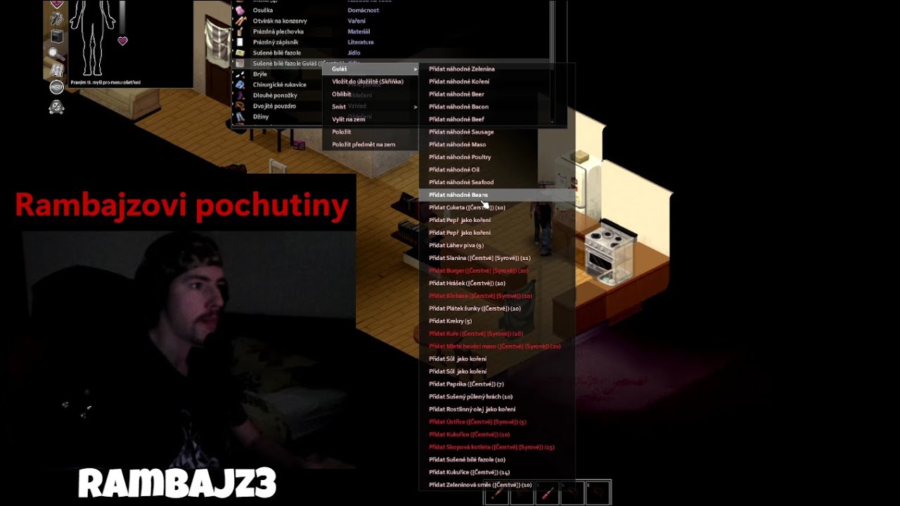 Zombie Rambo!! Project Zomboid s Getenekem a ⁨@Trepkys⁩ . Učím se ...