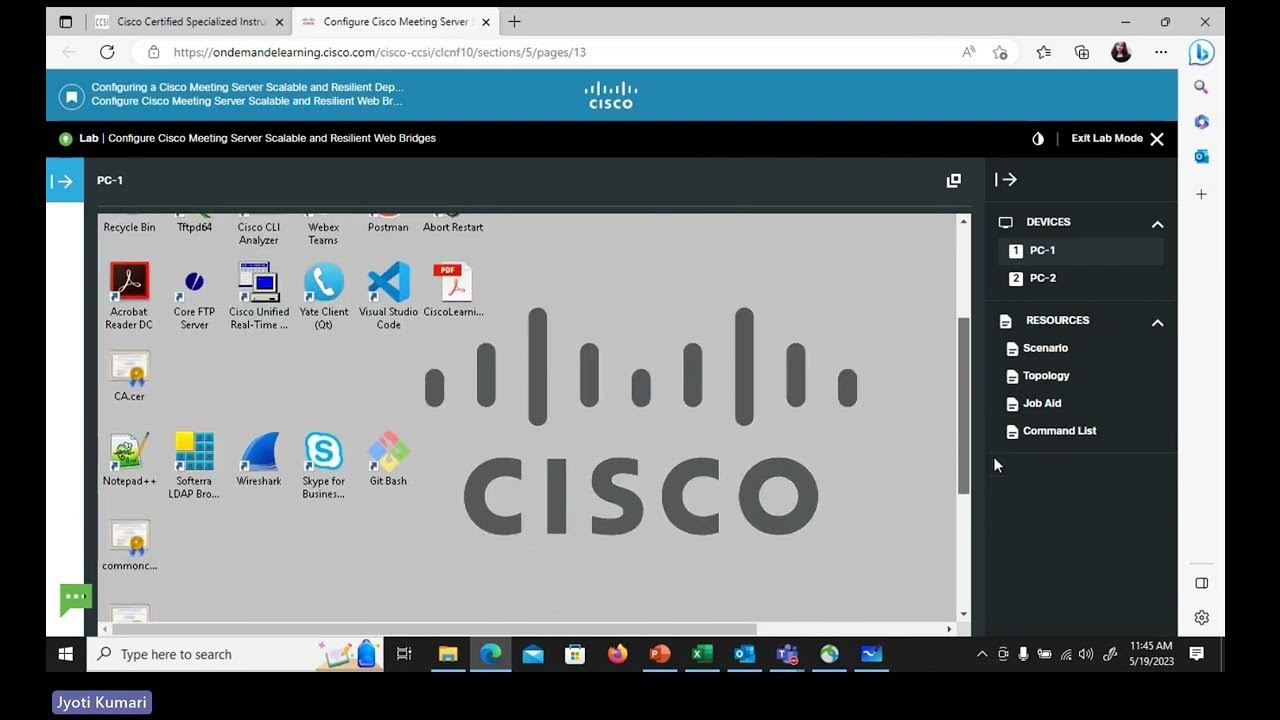 Cisco Meeting server scalability and resilient deployment with lab ...