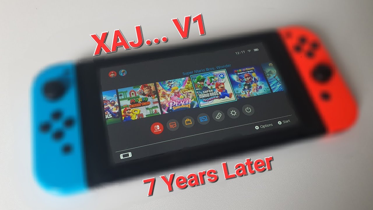 My Nintendo Switch 7 Years Later 👉XAJ... V1 👈 - YouTube