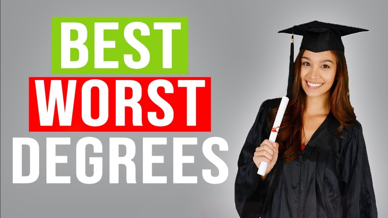 The 3 BEST And Worst College Majors in 2019 - YouTube