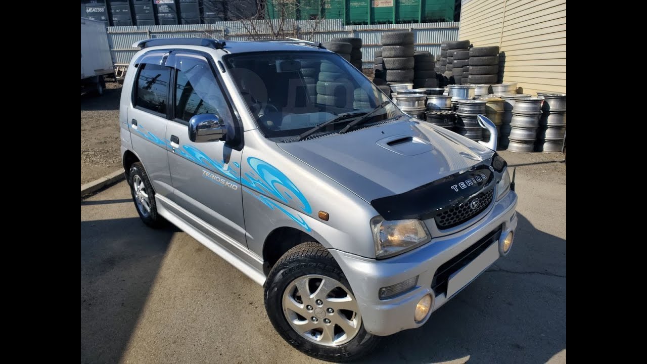 Daihatsu Terios Kid 0.7 4wd 2001г. на VL-AM.ru - YouTube