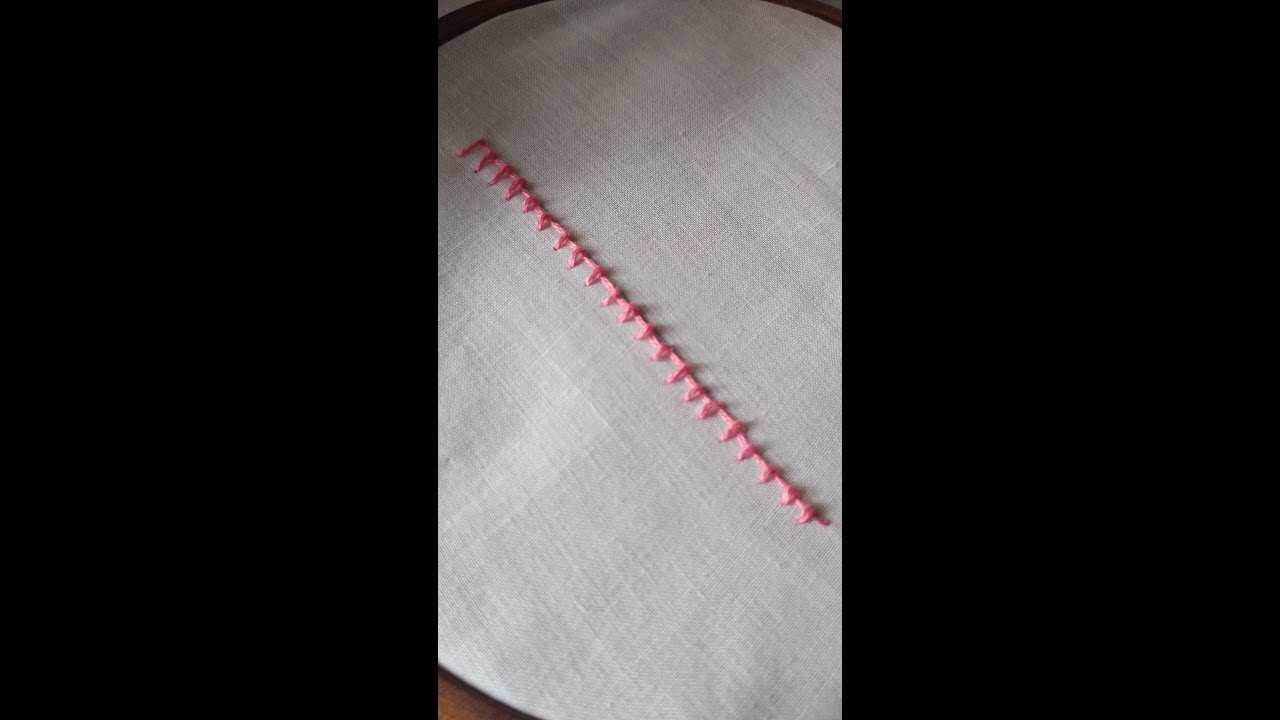 Border Design, Easy Quick Embroidery work, - YouTube