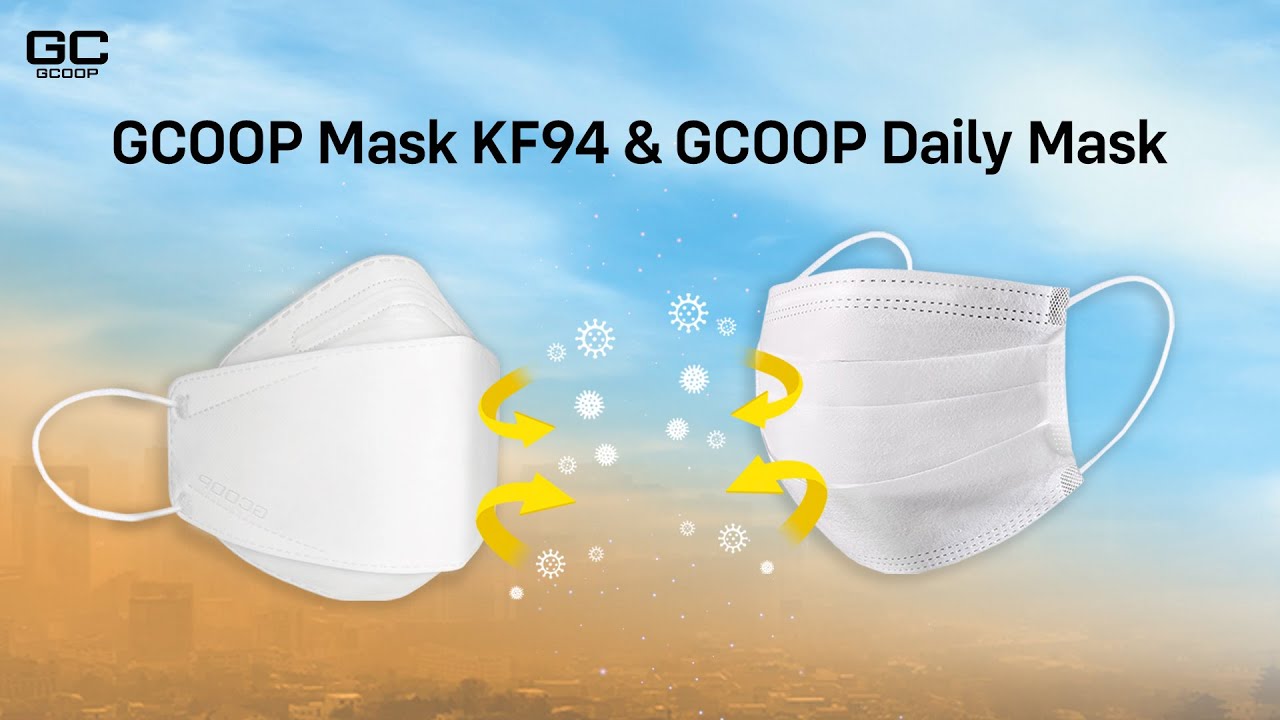GCOOP Mask KF94 and GCOOP Daily Mask - YouTube