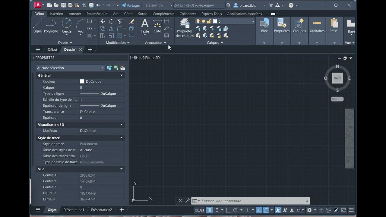 1 importer la barre d'outil covadis avec l'interface autocad - YouTube