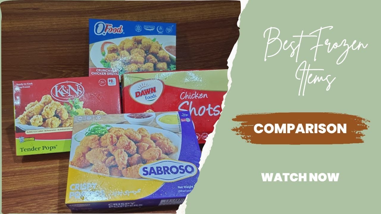 Frozen Chicken Shot Comparison between Local Brands.... - YouTube