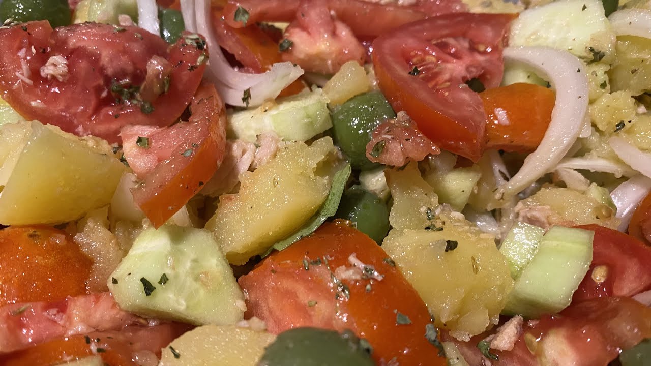Insalatona Estiva - Insalate Estive Piatto Unico - Insalate di Patate ...