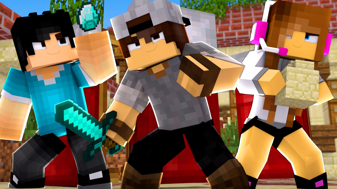 Minecraft: BED WARS - O TRIO UNIDO! - YouTube