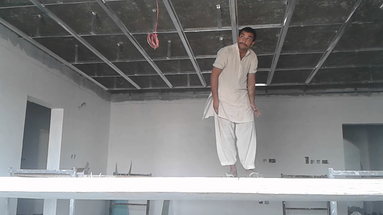 Ceiling in Saudi Arabia dammam - YouTube