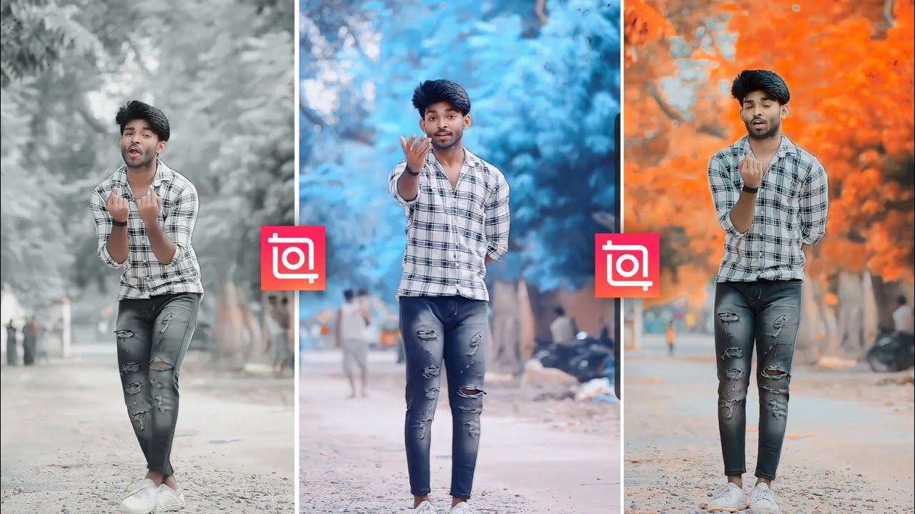 Inshot Colour Change Video Editing | Inshot App Background Colour ...