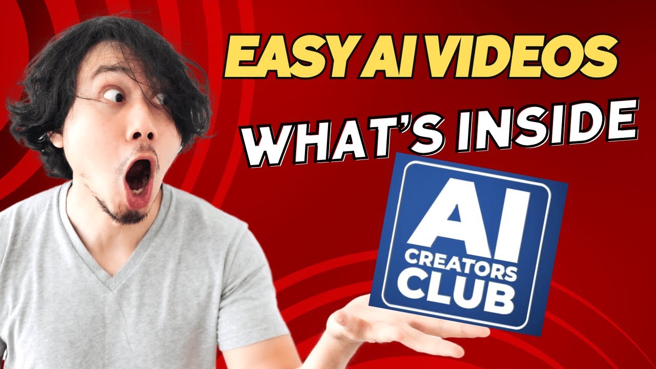 What's Inside AI Creators Club Software: Make Your First AI Video - YouTube
