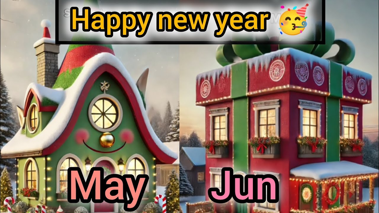 🗽Near Year 2025 Wishes in 2 Mint | ⛄🎅Best Wishing A Happy Near Year ...