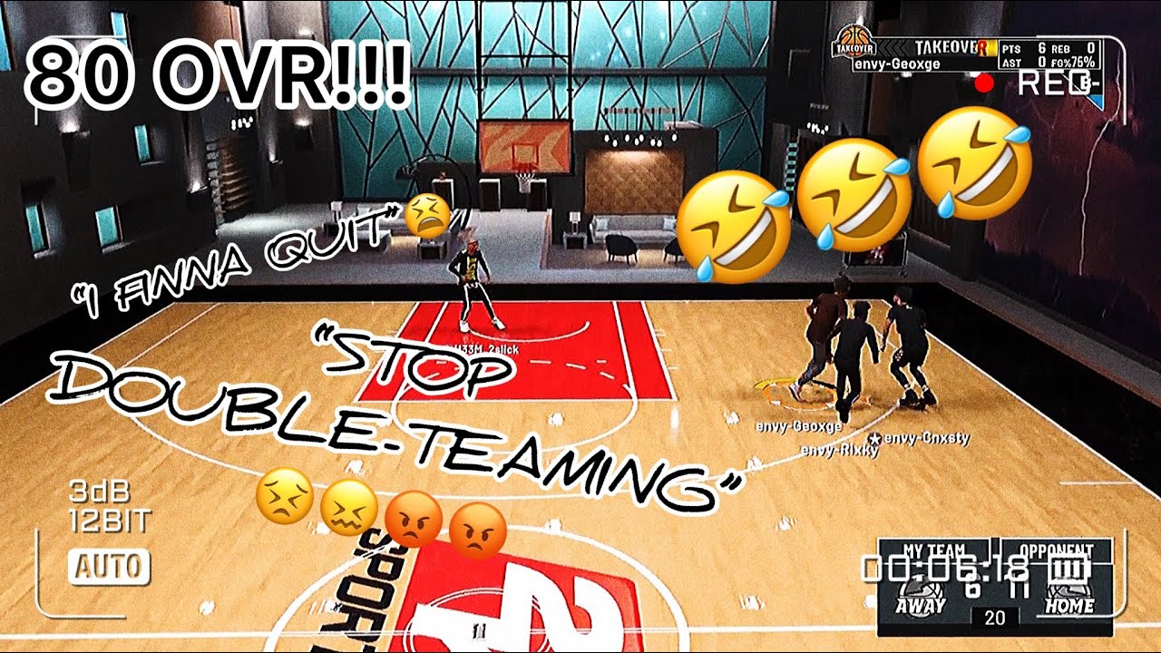 Rookie makes 2K tryhard CRY and QUIT the game 😂😂 (HILARIOUS!!) - YouTube