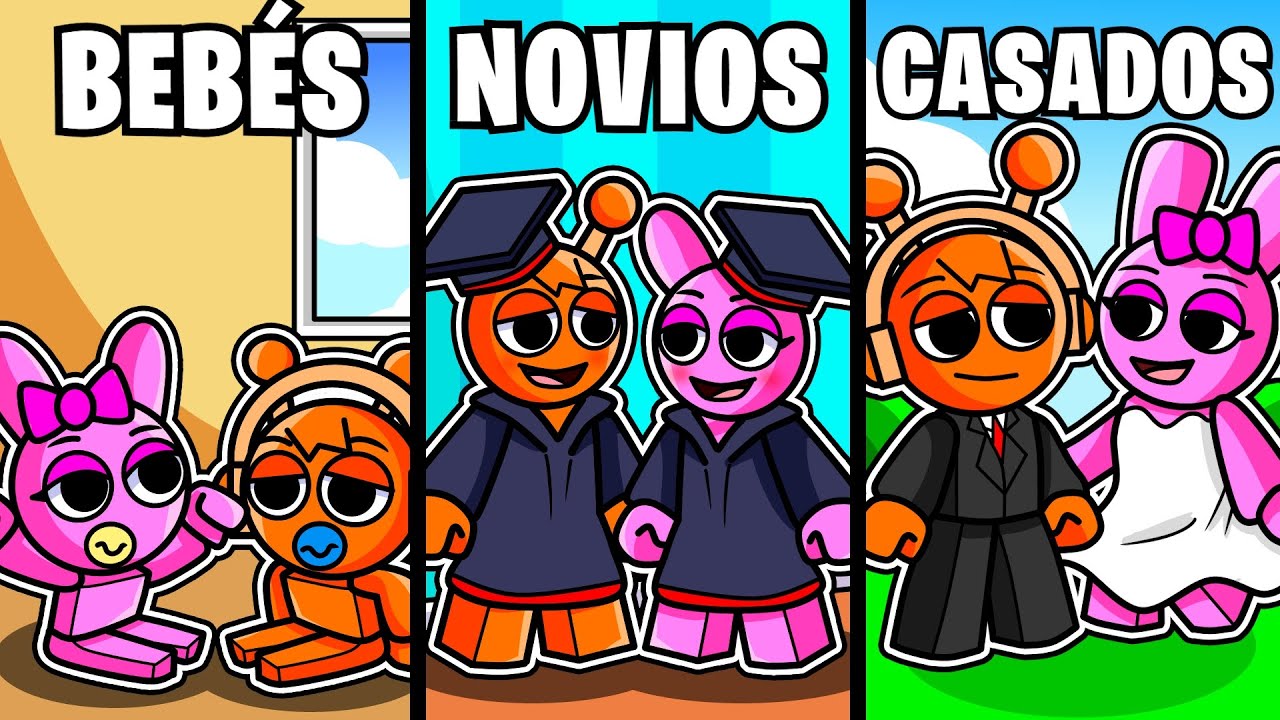 LA HISTORIA DE AMOR DE OREN Y PINKI 💖 EL CICLO DE LA VIDA DE LOS ...