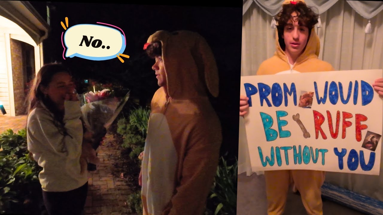 Asking Girls to Prom as Dogs - YouTube