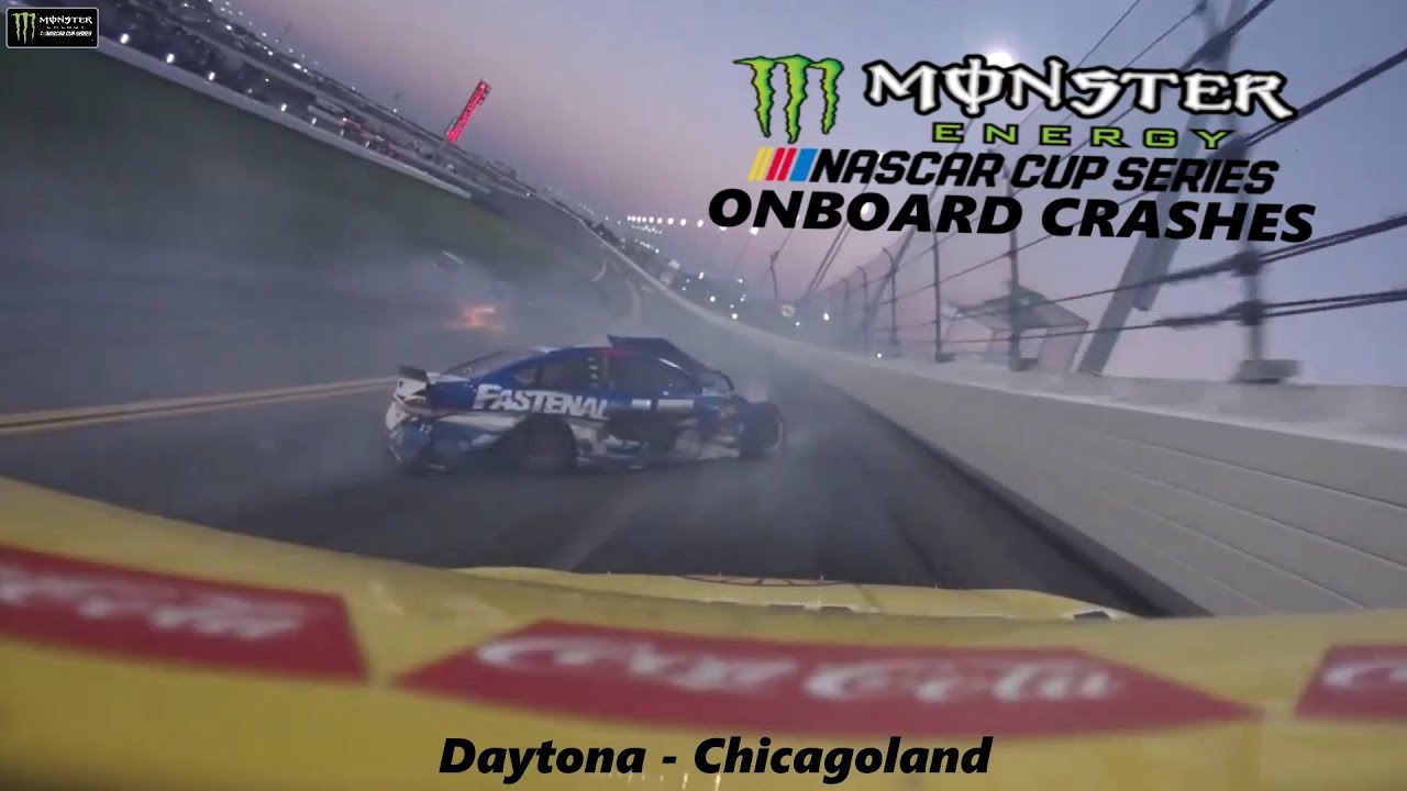 2018 NASCAR Cup Series Onboard Crashes (Part 1) - YouTube