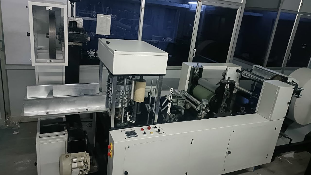FULLY AUTOMATIC TISSUE PAPER MAKING MACHINE - YouTube