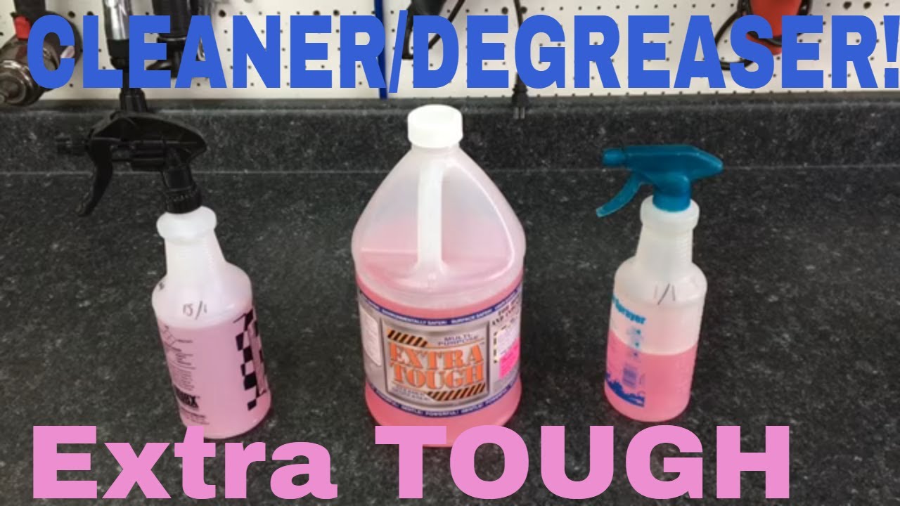 EXTRA TOUGH Cleaner/Degreaser!! GREAT For Detailing!! - YouTube