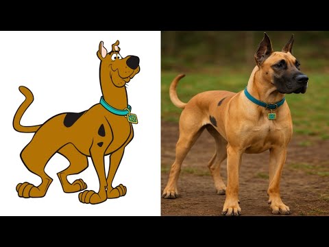سكوبي دو في الحياة الواقعية | Scooby-Doo  | تحويل الكرتون بالذكاء الإصطناعي 