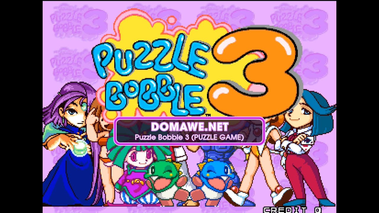 [1080P] Puzzle Bobble 3 / 퍼즐버블 3 / パズルボブル 3 (Puzzle Game Mode) - YouTube