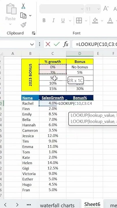 Bonus Calculations In Excel Spreadsheet Exceltips Excellearning Trendingnow Accounting
