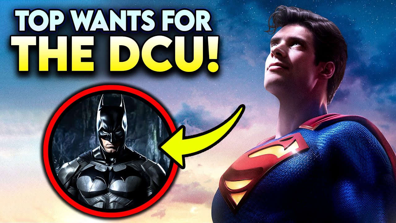 Top Things Fans WANT to See in James Gunn's DCU: CHAPTER 1 - YouTube