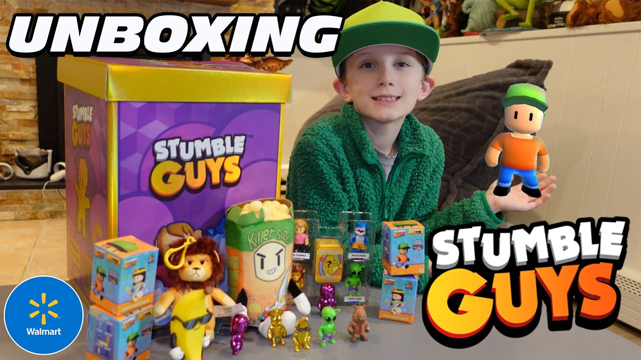 STUMBLE GUYS Toys FIRST OFFICIAL New Product Unboxing with Chase! Get ...