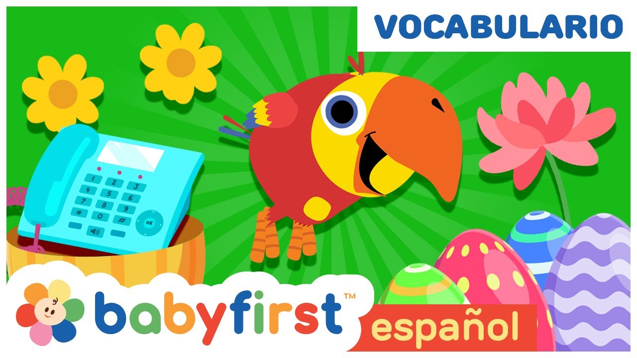 Aprendiendo Vocabulario Con Larry el Loro | Nuevas Palabras | BabyFirst ...