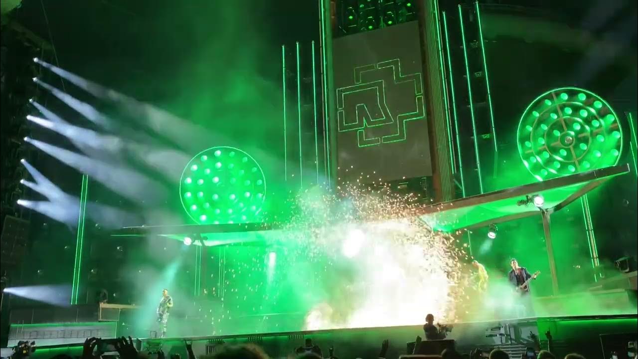 Rammstein “Du riechst so gut” Vilnius 20-05-2023 Dress Reheursal - YouTube