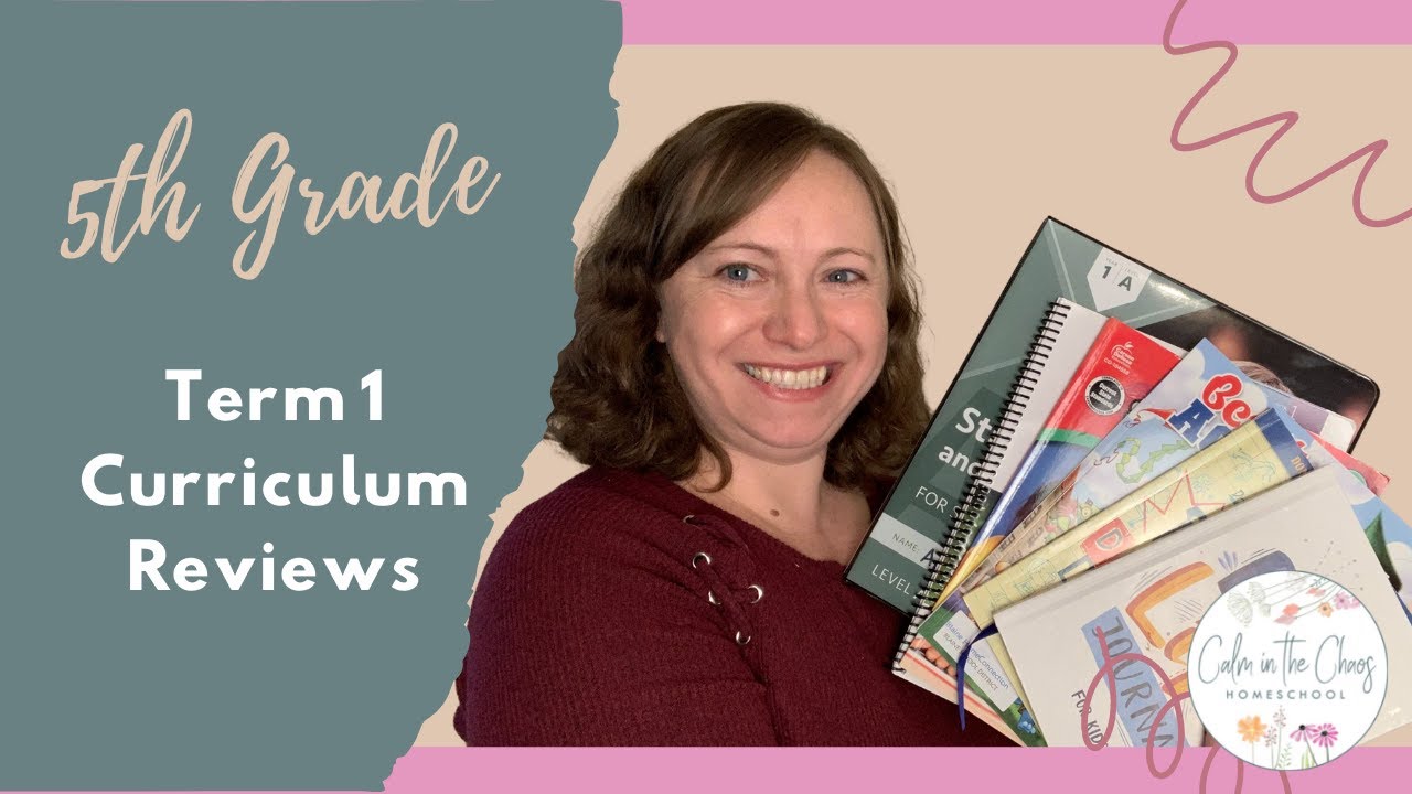 5th Grade Curriculum For Homeschool Term 1 Update And Review How 5th Grade Curriculum For Homeschool Term 1 Update And Review How