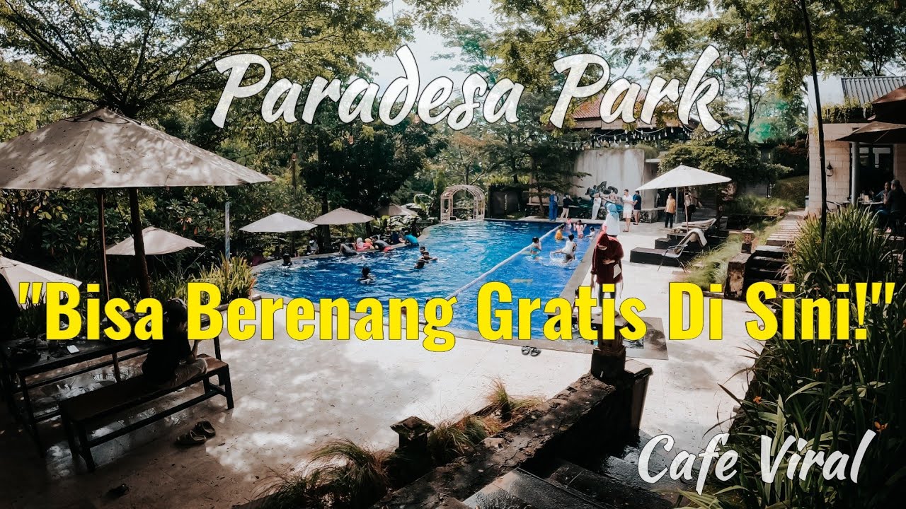 Paradesa Park Cibinong Bogor, Bisa Ngafe Sambil Berenang Berasa Lagi di ...