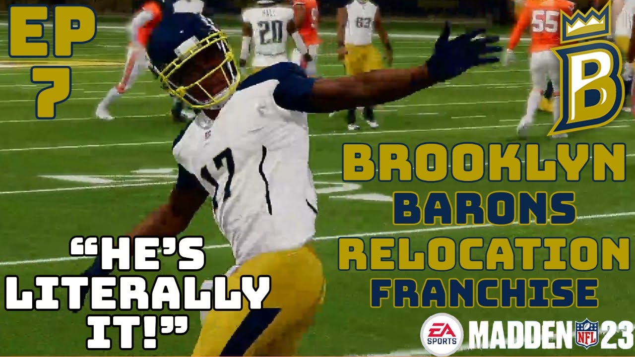 Garrett Wilson is Our Offense!! | Madden 23 | Brooklyn Barons ...