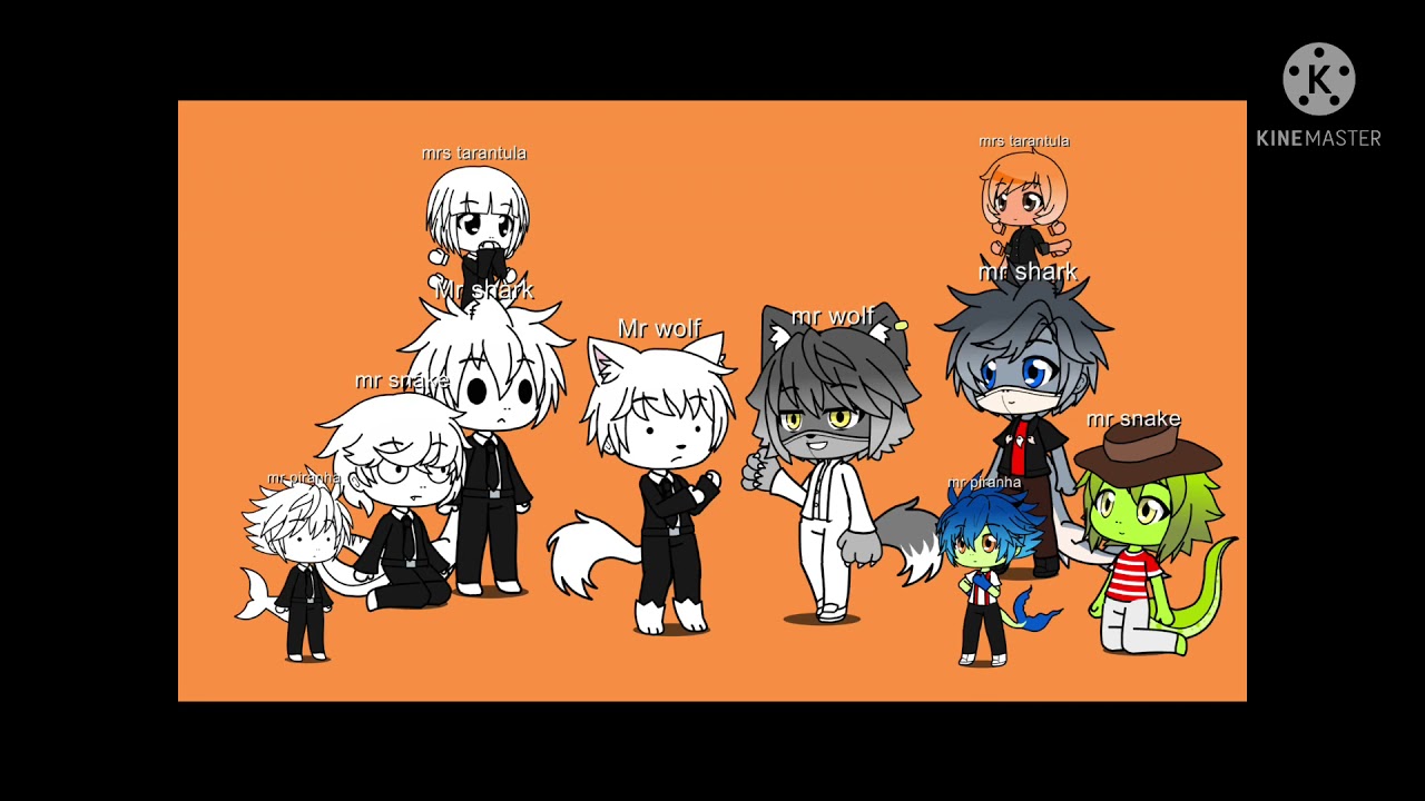 The Bad Guys characters meets their movie designs - YouTube