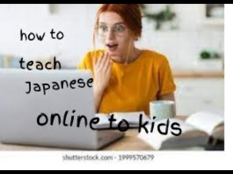 Online Japanese Teaching Methods for Youth - YouTube