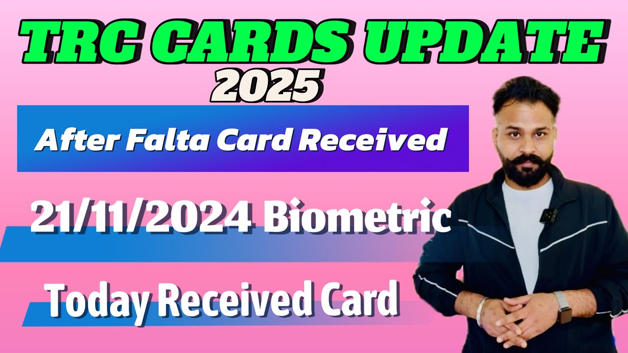 Residence Permit/ TRC Cards received in Portugal/ TRC card update 2025 ...