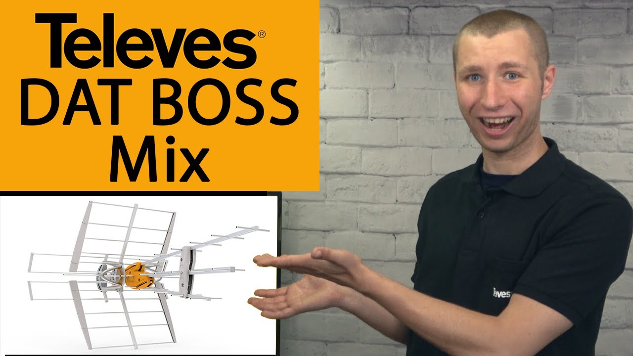 Televes DAT BOSS Mix Amplified Outdoor HDTV Antenna Review - YouTube