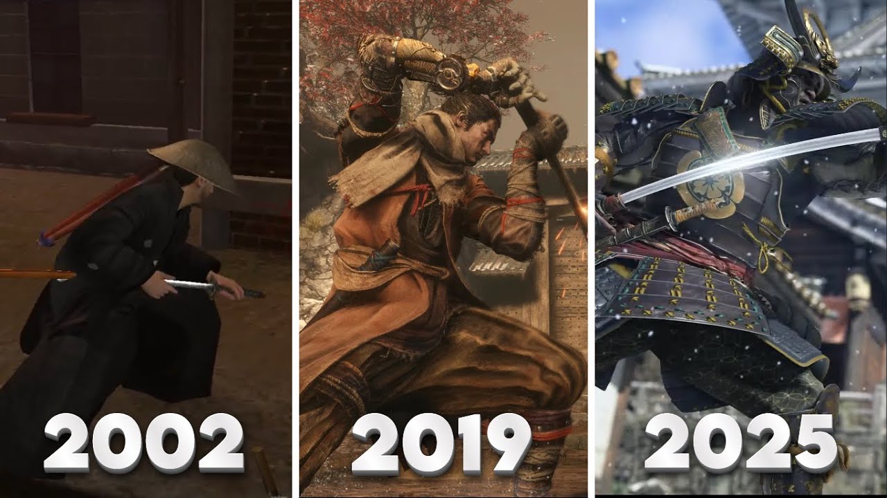 Evolution of Samurai Video Games - YouTube