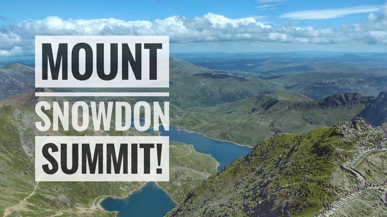 Mount Snowdon Summit Drone Video | North Wales | Snowdonia - YouTube