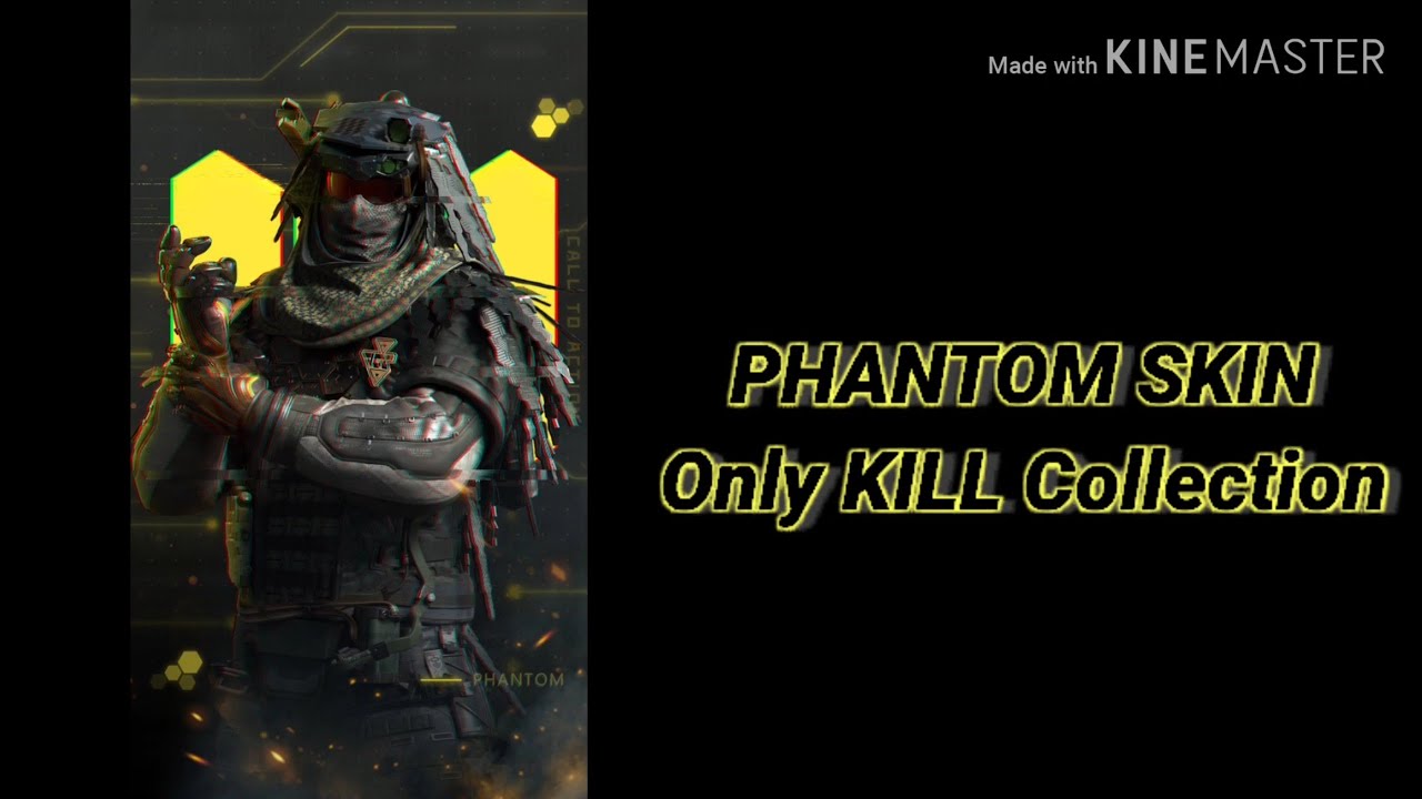 [COD MOBILE]#14 PHANTOM SKIN ONLY KLLCOLLECTION - YouTube