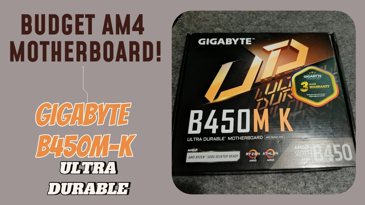 AM4 BUDGET MOTHERBOARD BEST FOR BEGINNER! GIGABYTE B540M-K ULTRA ...