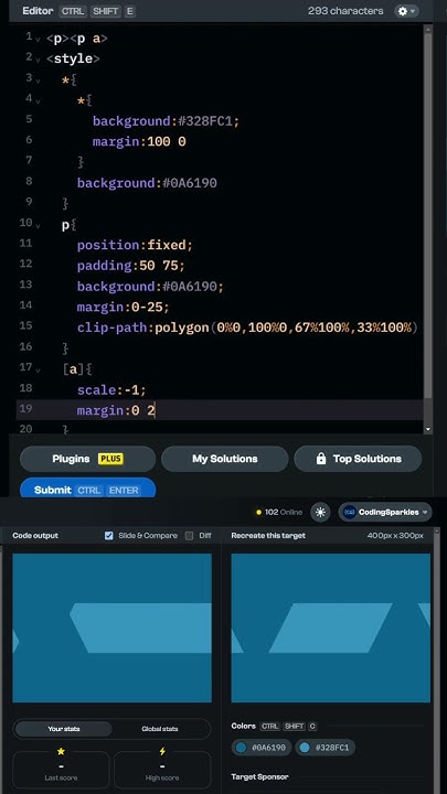 CSS Battle Daily Targets: July 8, 2024 #html #css #coding #shortsfeed - YouTube