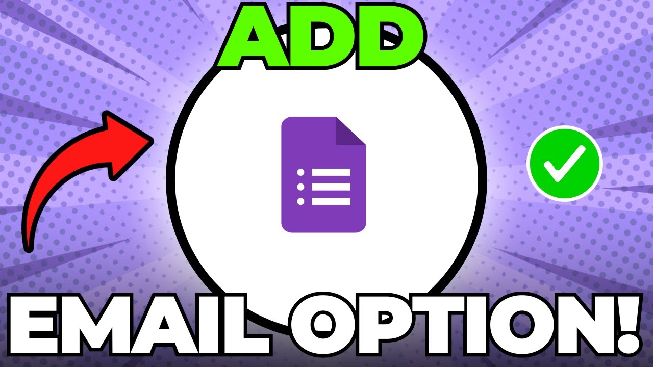 How to Add Email Option in Google Form (Quick & Easy) - YouTube