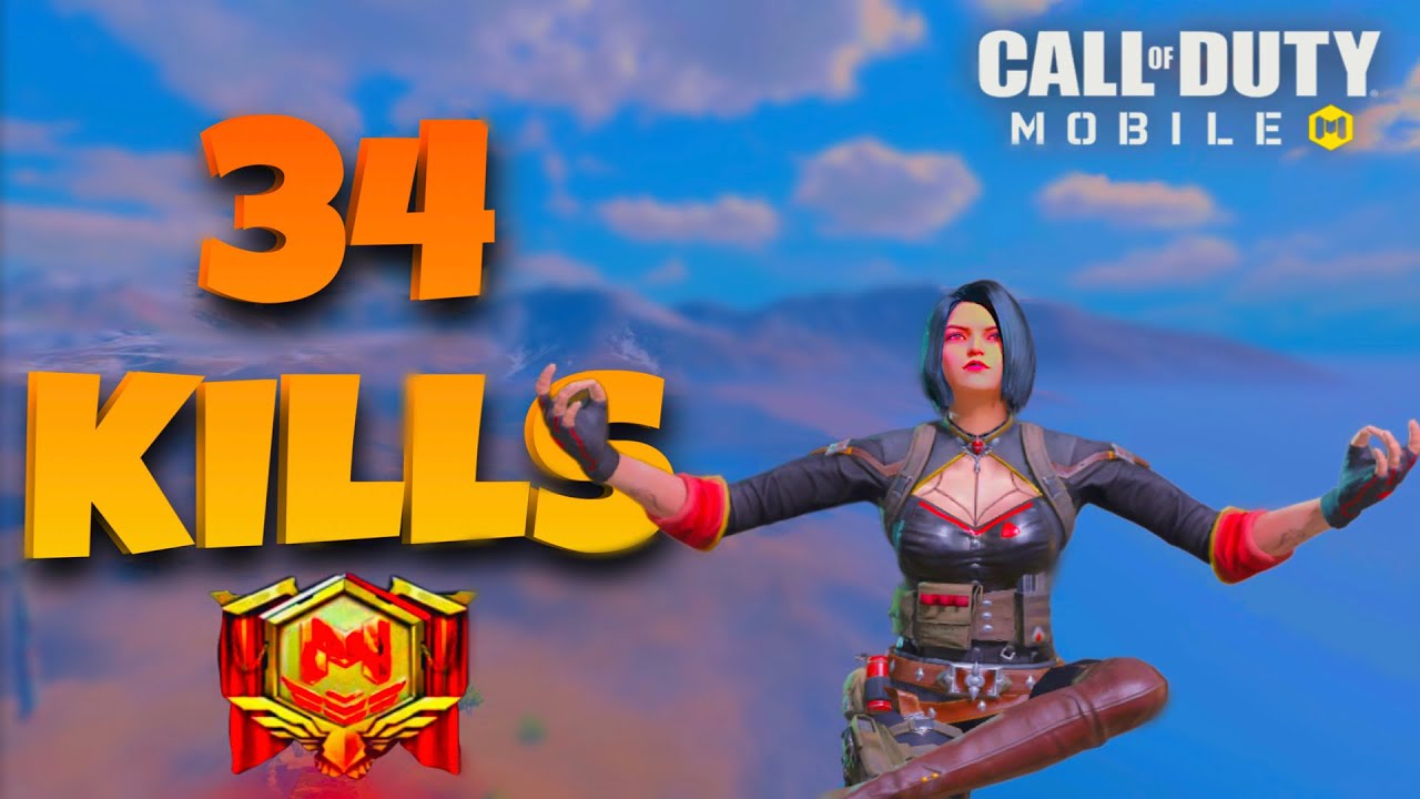 34 Kills Full Legendary Ranked Gameplay | Call of Duty Mobile - YouTube