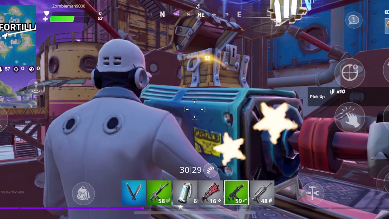 Fortnite full screen - YouTube