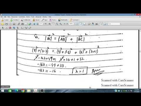 Ex 13.2, Q10-Q16, Position Vectors Additional Mathematics 4037, IGCSE and O Level - YouTube