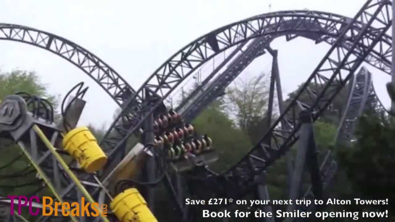 The Smiler - Full HD Off Ride POV - Alton Towers 14 Looper! (FRONT ROW ...