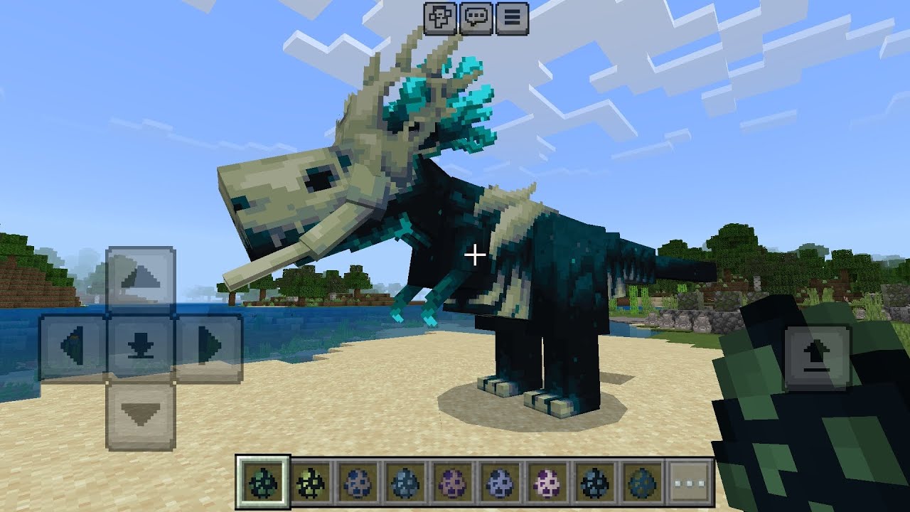 Dinosaurs The Sculk Dinosaurs ADDON Release In Minecraft PE | Dinosaurs ...