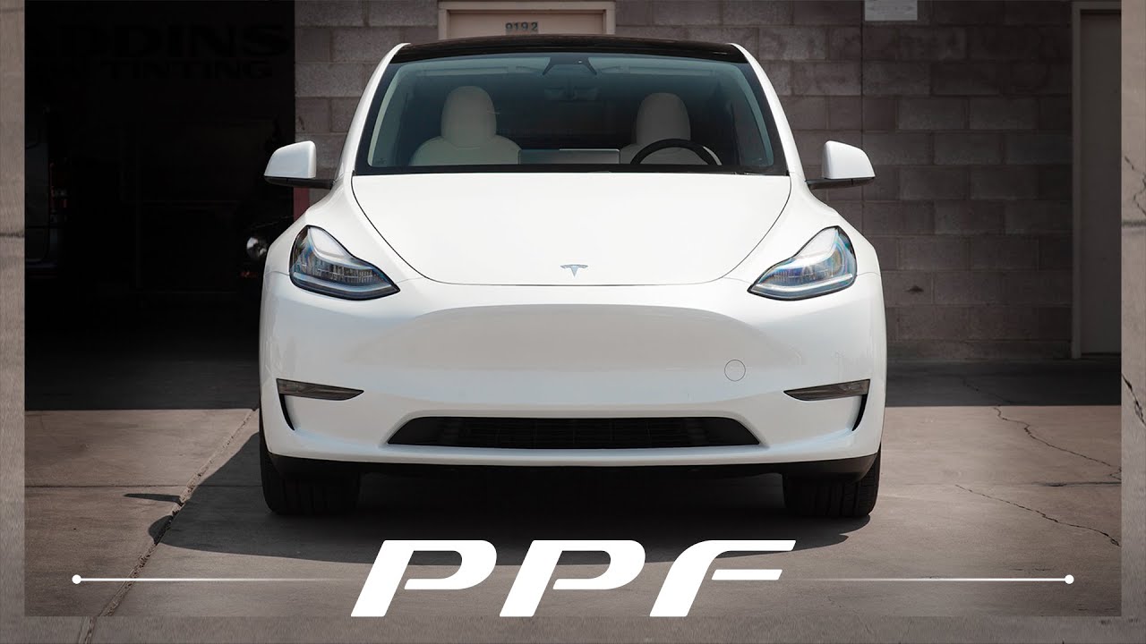 Tesla Model Y - PPF Installation - YouTube
