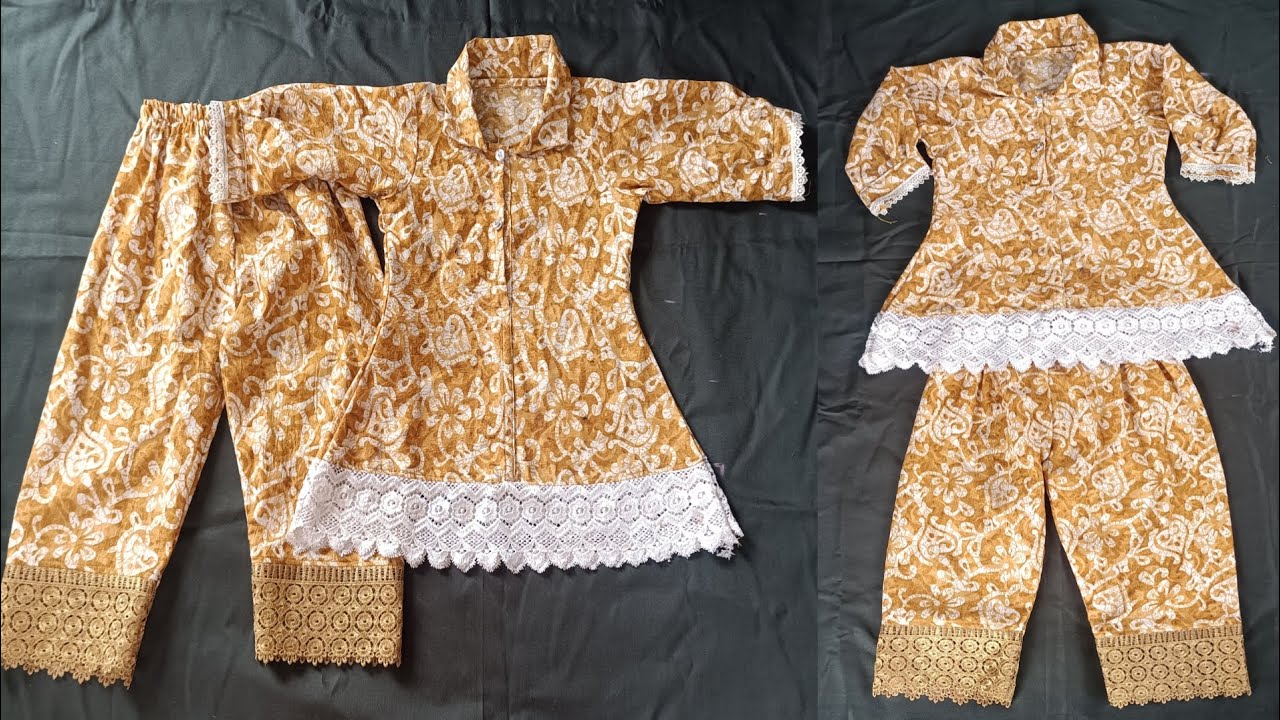 4-5 Year Baby Co-ord Set Cutting And Stiching//instagram trending co ...